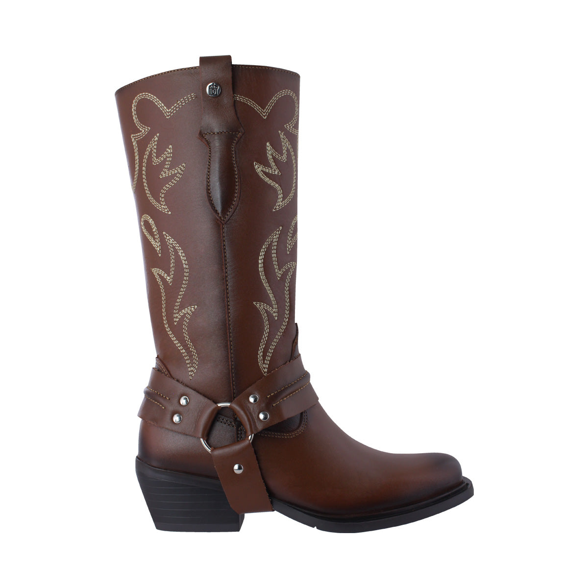 Bota Vaquera Dama 97400 Davina Piel Shedrón
